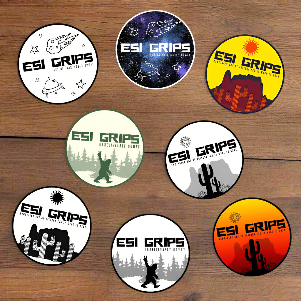 ESI GRIPS Limited Edition Stickers | ESI Grips